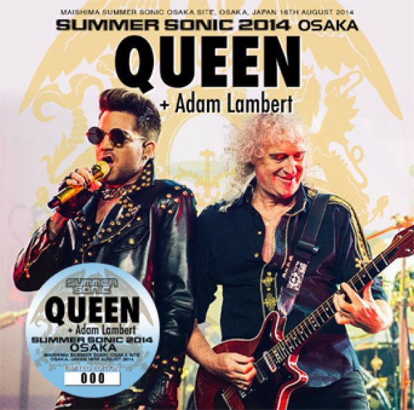 QUEEN + ADAM LAMBERT - SUMMER SONIC OSAKA 2014 ( 2CD ) – MochiobaseCD