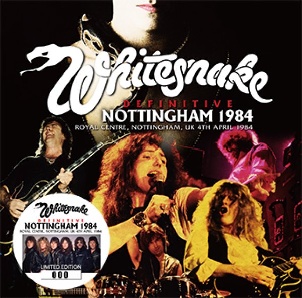 WHITESNAKE - DEFINITIVE NOTTINGHAM 1984 ( 2CD ) – MochiobaseCD