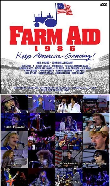 V.A. - FARM AID 1985 ( 4DVDR ) – MochiobaseCD