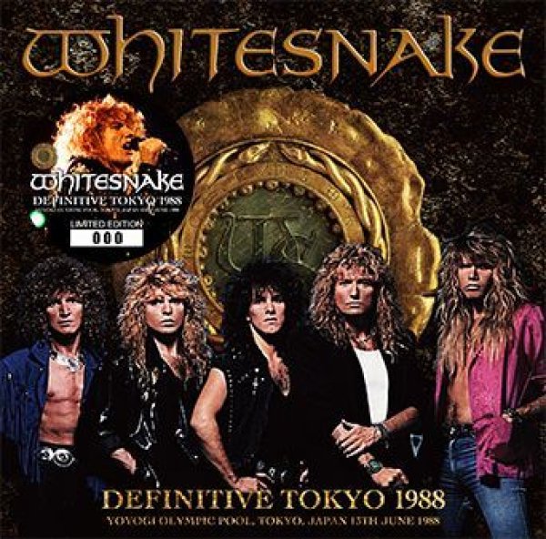 WHITESNAKE - DEFINITIVE TOKYO 1988 ( 2CD ) – MochiobaseCD