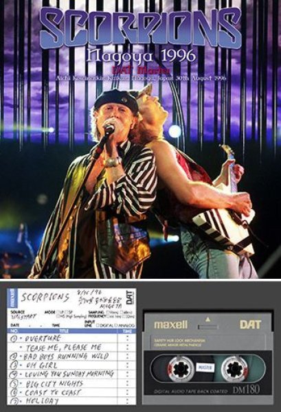 SCORPIONS - NAGOYA 1996: DAT MASTER ( 2CDR ) – MochiobaseCD