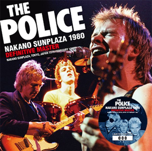 THE POLICE - NAKANO SUNPLAZA 1980: DEFINITIVE MASTER ( 2CD ) – MochiobaseCD
