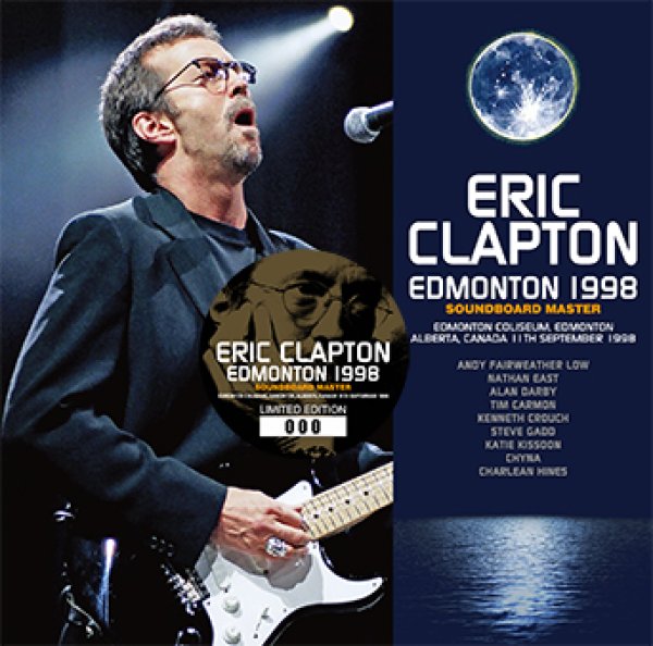 ERIC CLAPTON - EDMONTON 1998 SOUNDBOARD MASTER ( 2CD ) – MochiobaseCD