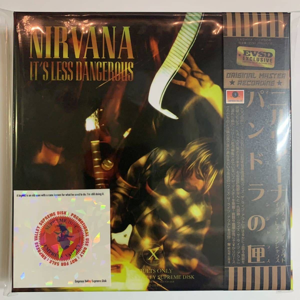 NIRVANA - IT S LESS DANGEROUS ( 10CD BOX SET ) – MochiobaseCD
